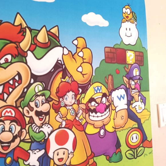 Custom Pixel Creations | Video Games & Consoles | Mario Gang Banner ...